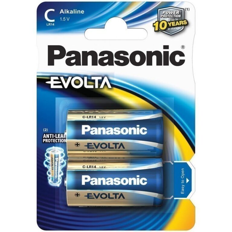 Panasonic Evolta C patarei 2tk
