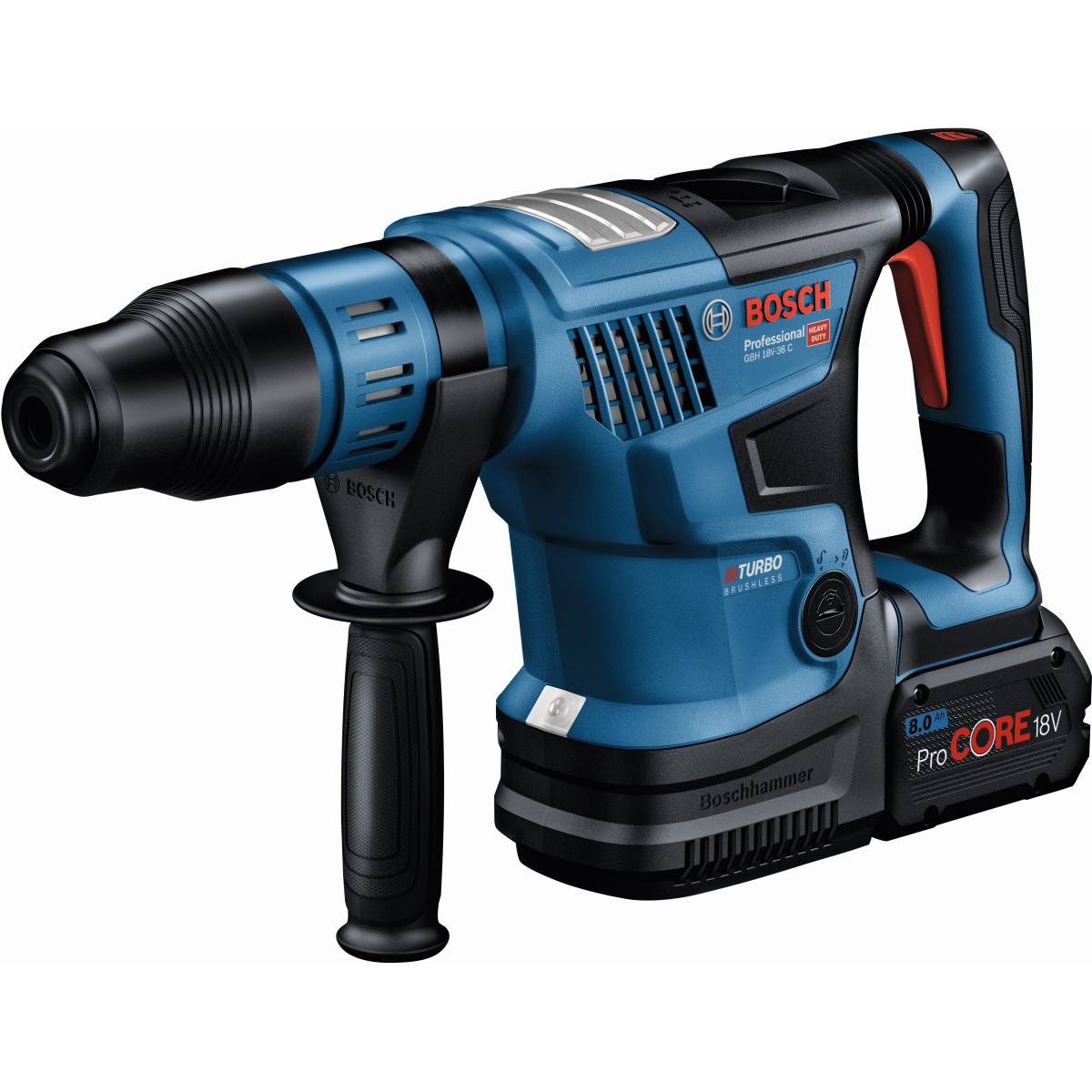 Akupuurvasar Bosch GBH 18V 36 C 2x8Ah SDS Max Taivoster