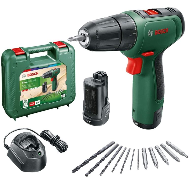 Akutrell-kruvikeeraja Bosch EasyDrill 1200 (kaks akut)
